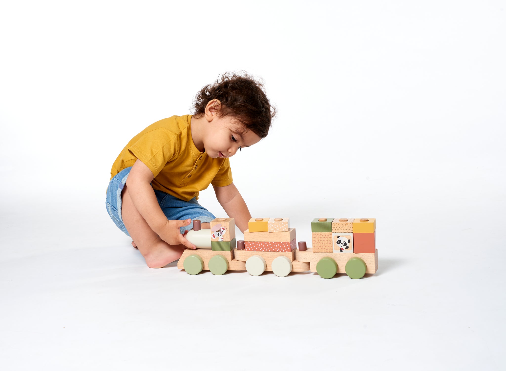 Wooden Stacking Train – Tiny Love South Africa